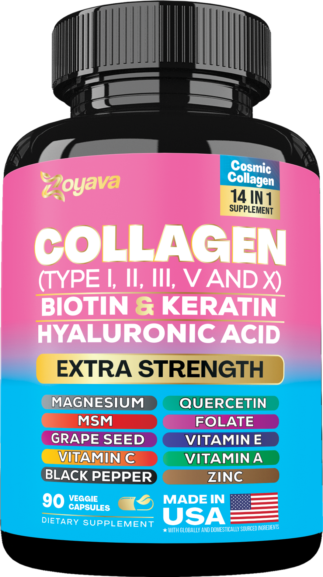 Cosmic Collagen Beauty Complex - 64,000MCG - Illuminate Your Radiance ...