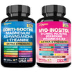 Zoyava Soothe and Smooth Bundle: Cortisol 60 and Myo-Inositol 90 Capsu