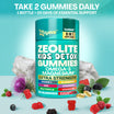 Zoyava Zeolite Kids Detox Gummies Mixed Berry Flavored All-in-One 60 G